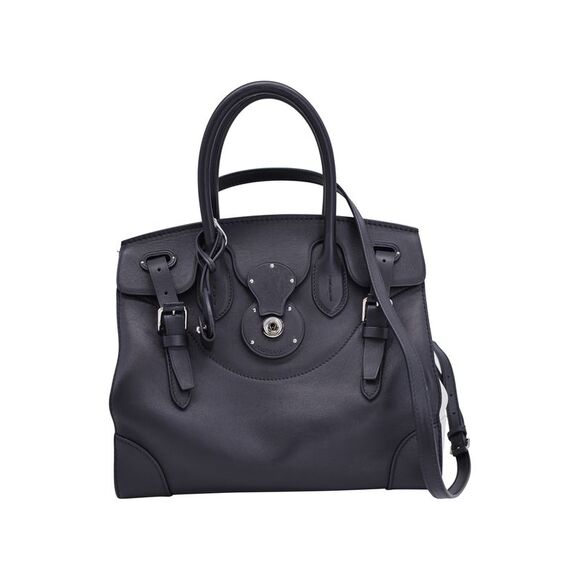 Ralph Lauren | Bags | Ralph Lauren Ricky 33 Bag In Black Calfskin ...